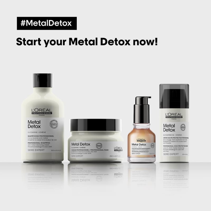 Kit L'Oréal Professionnel Metal Detox Trio Huile | Beleza Na Web
