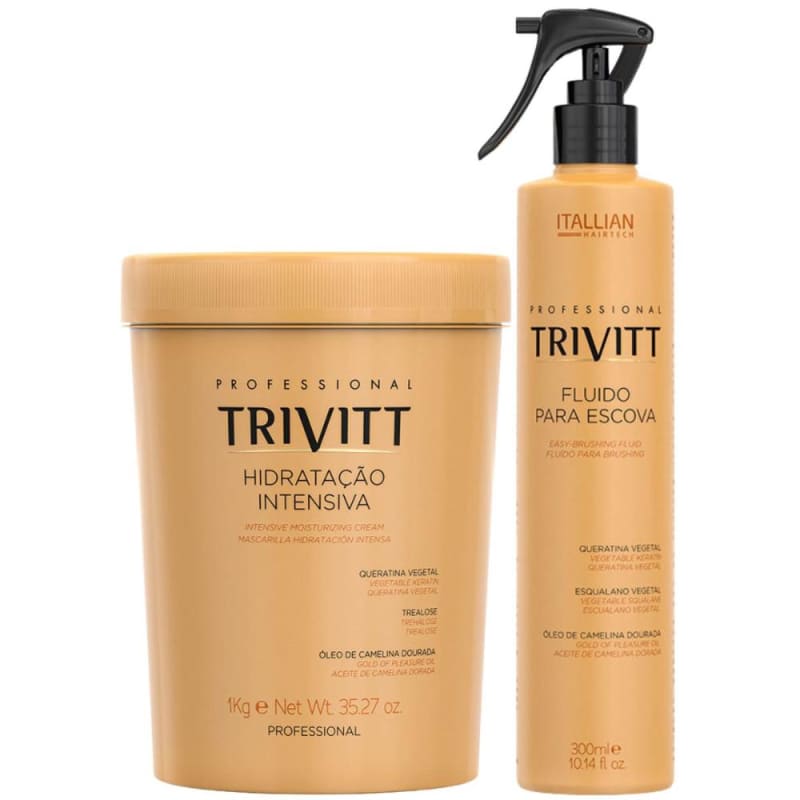 Trivitt - Hidratação Intensiva 1Kg + Fluido para Escova