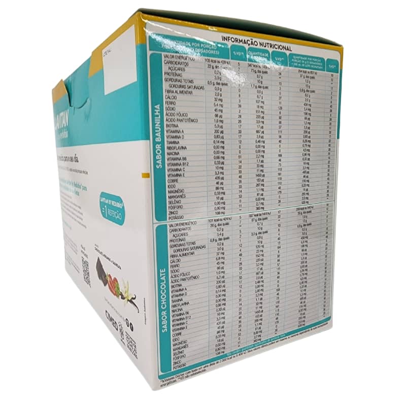 Cimed Lavitan Kit 3 Shake e Vitamianas Chocolate, Morango e Baunilha By Redubío 630g