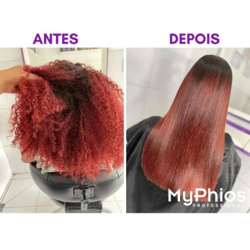 kit MyPhios Pro Liss 3D Progressiva Sem Formol 2x1L