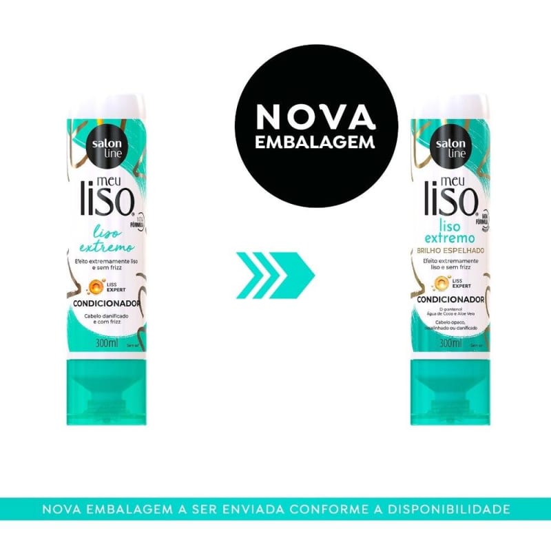 Condicionador Meu Liso Extremo Salon Line 300ml