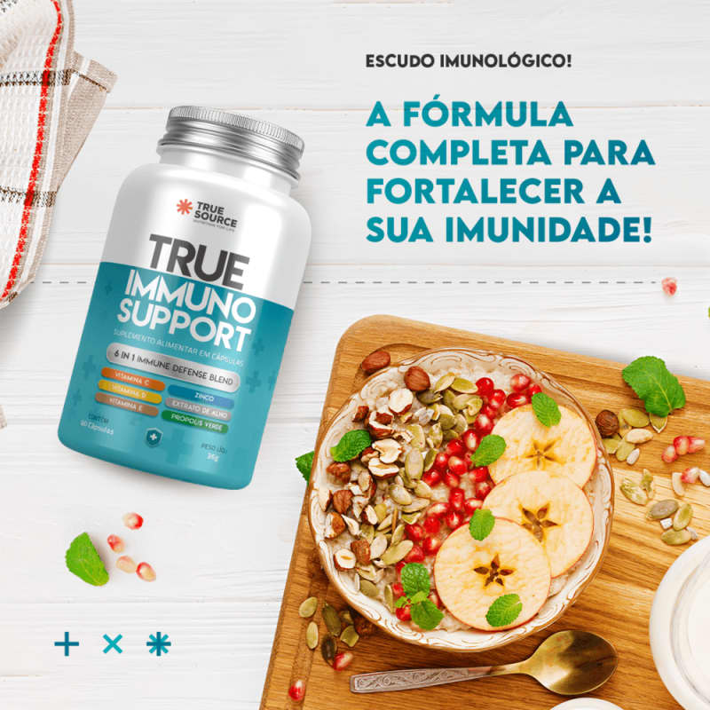Suplemento Alimentar True Source Immuno Support | Beleza Na Web