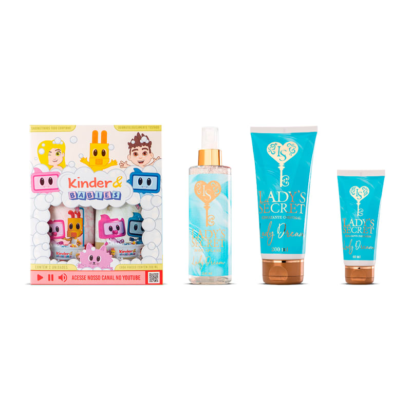 Kit Kinder Babies + Lady's Secret Dream | Beleza na Web