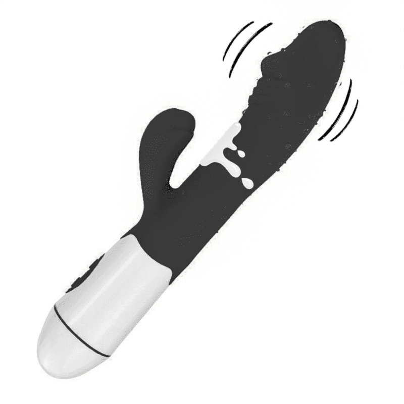 Vibrador Ponto G e Clitóris Sexy Import Female Vibrator Preto | Beleza na Web