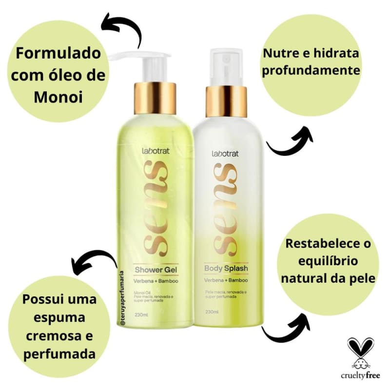 Kit Labotrat Sens Verbena + Bamboo Duo | Beleza na Web