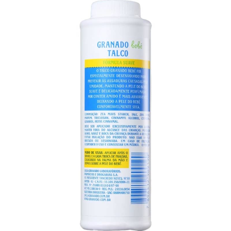 Talco Bebe Granado 100gr (2un)