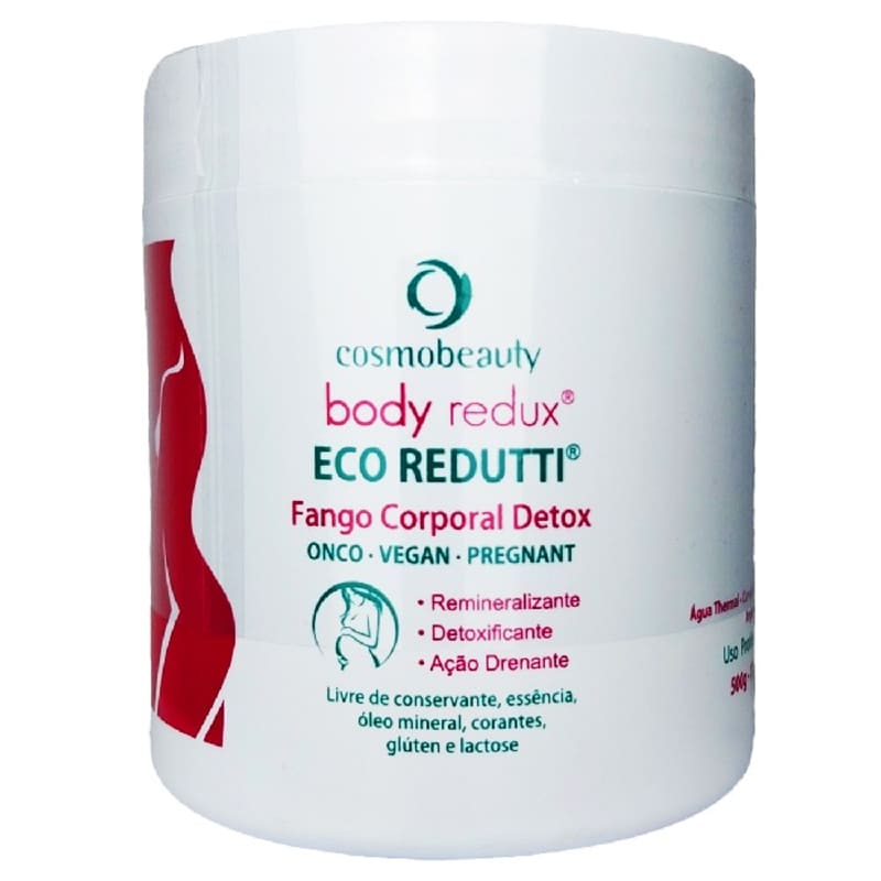 Kit Body Redux Redutti, Cosmobeauty, Esfoliante, Fango, Termogenico ...
