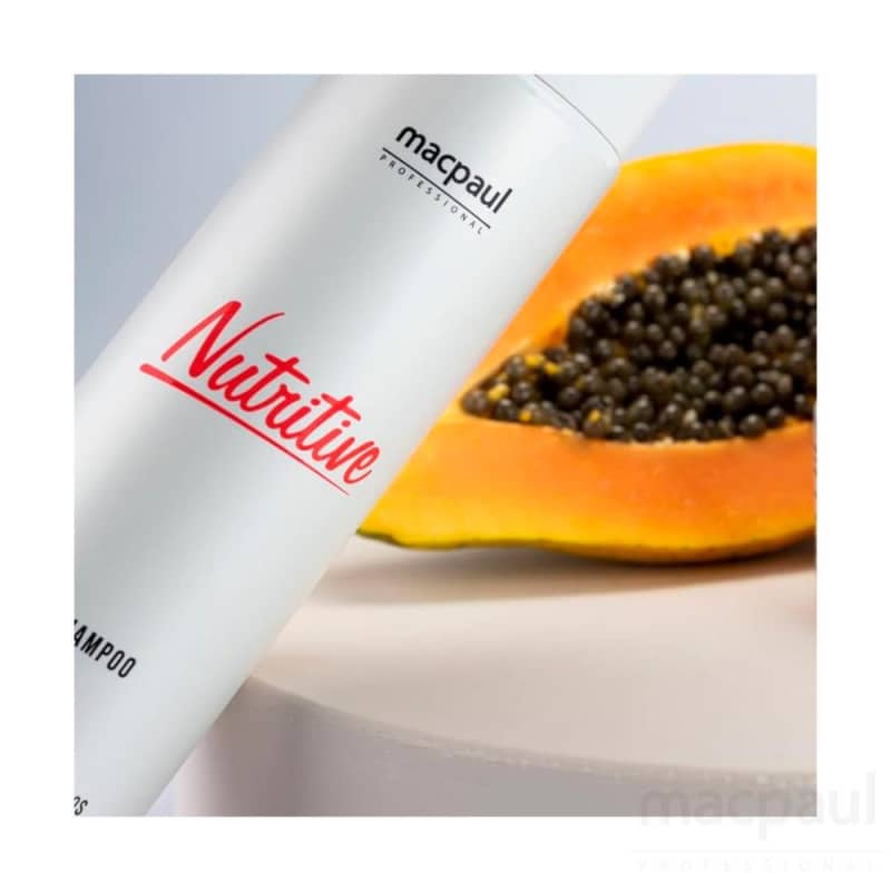 Shampoo Nutritive Macpaul 300ml Repõe Lipídios e Nutrientes