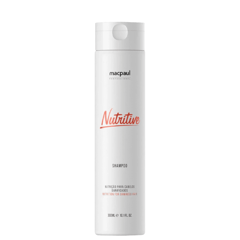 Shampoo Nutritive Macpaul 300ml Repõe Lipídios e Nutrientes