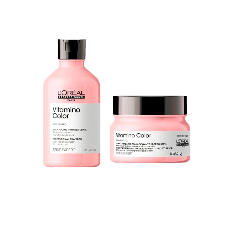 Kit L’Oréal Professionnel Vitamino Color Resveratrol Duo Care | Beleza ...