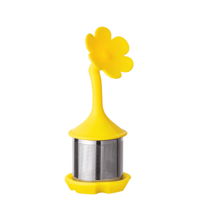 Infusor de Chá Flower Infuser Moncloa Amarelo