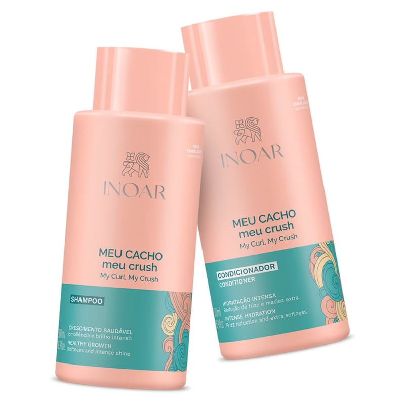 Inoar - Meu Cacho Meu Crush Shampoo + Condicionador 500ml