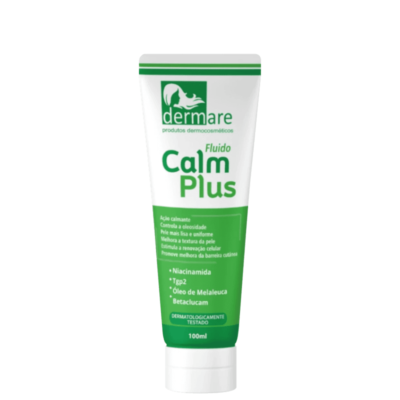 Fluído Secativo Calmante Calm Plus Dermare - 100ml