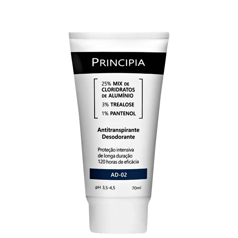Desodorante Antitranspirante Principia AD-02 | Beleza na Web