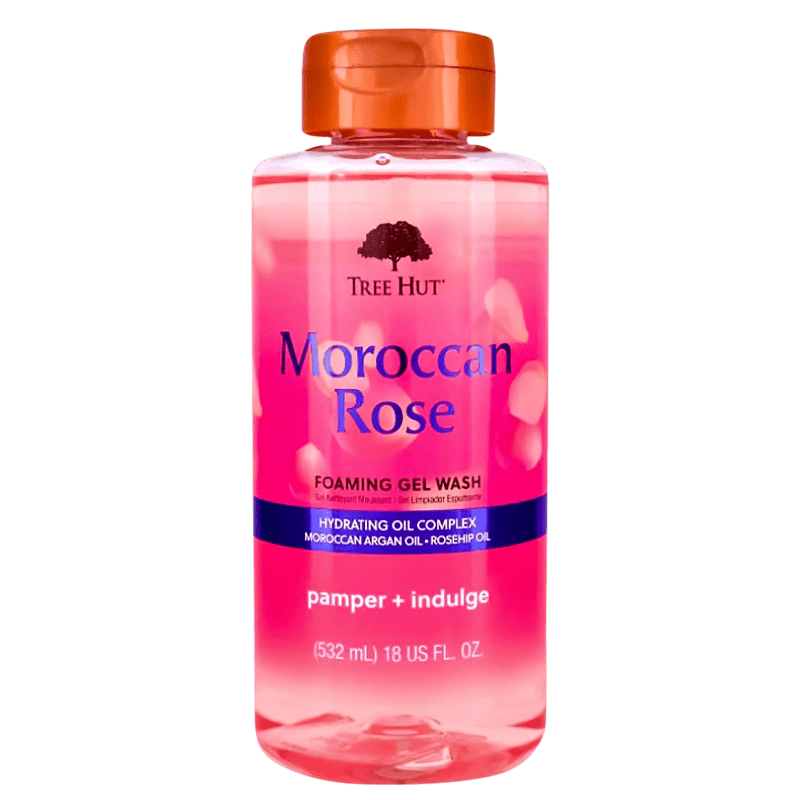 Tree Hut Moroccan Rose Foaming Gel Wash - Sabonete Corporal 532ml