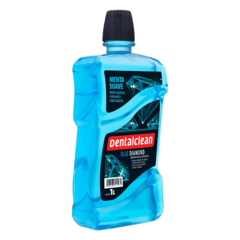 Antisséptico Bucal Dentalclean Blue Diamond Zero Álcool | Beleza na Web