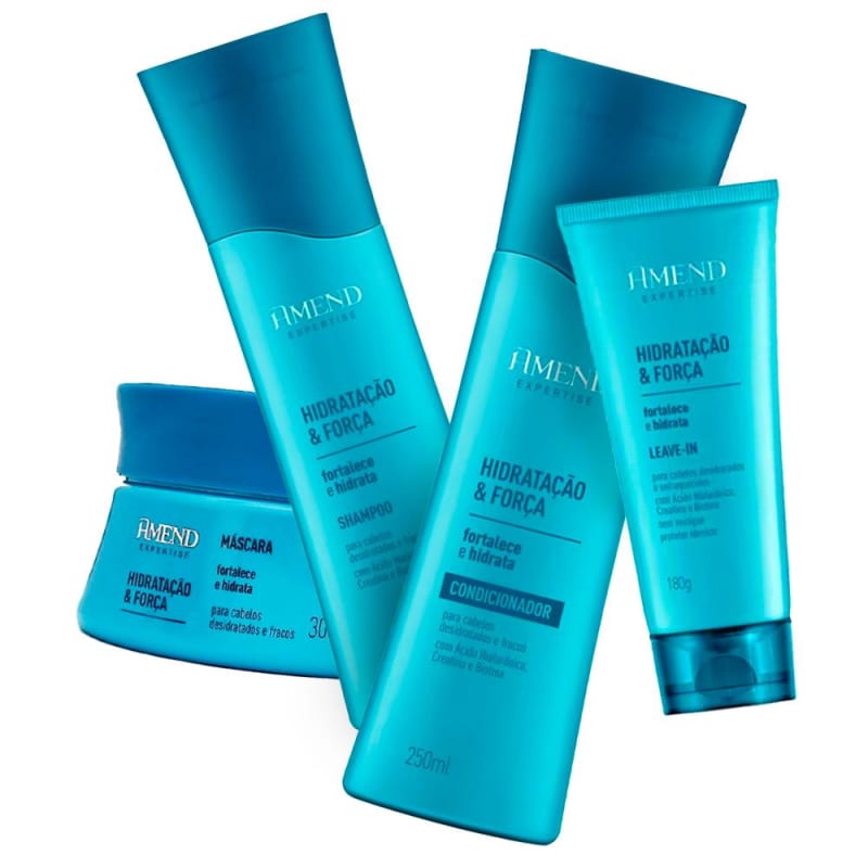 Amend - Kit Completo Hidratação e Força Expertise 4 Itens