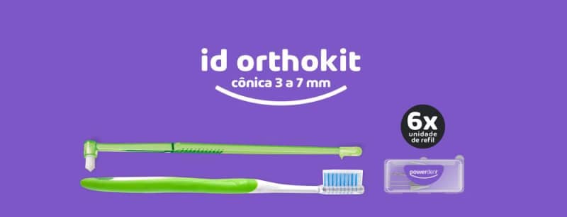 ORTHOKIT CONICO 3 a 7mm Cor:Verde