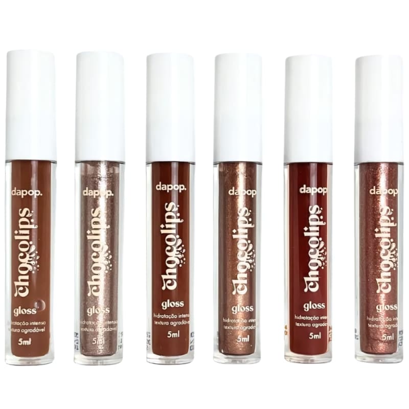 Gloss Labial Dapop Chocolips | Beleza na Web