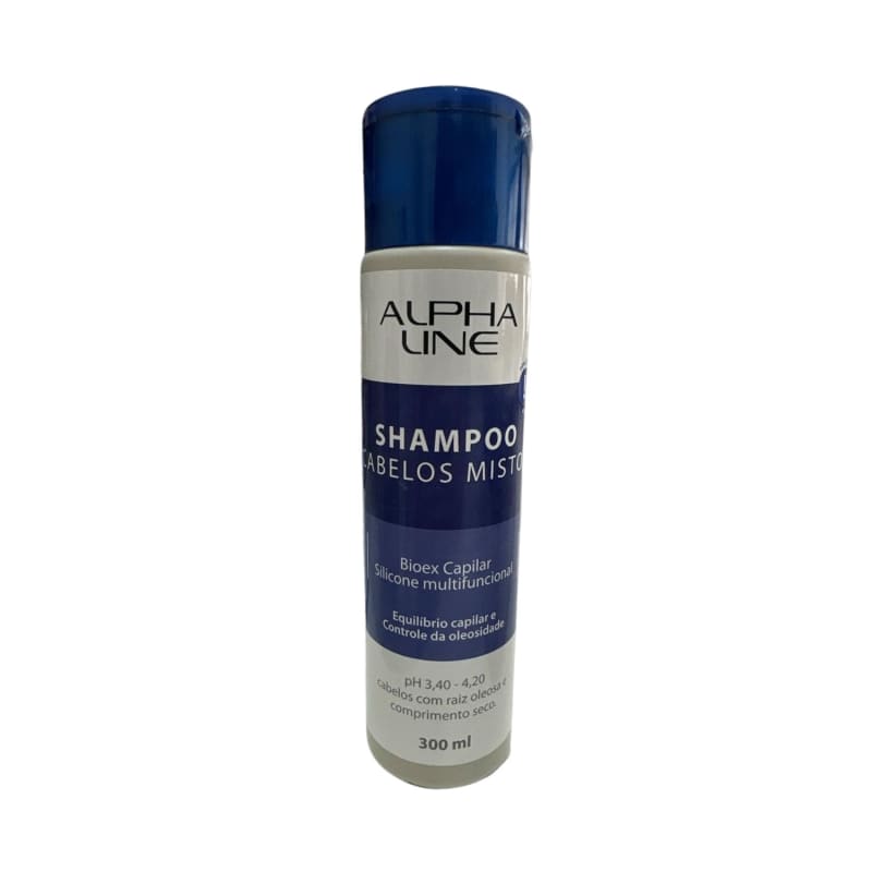 Shampoo Alpha Line Control Cabelos Mistos 300ml | Beleza na Web
