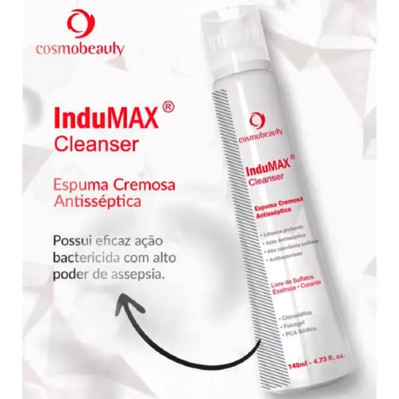 Mousse de Limpeza Cosmobeauty Indumax Cleanser | Beleza Na Web