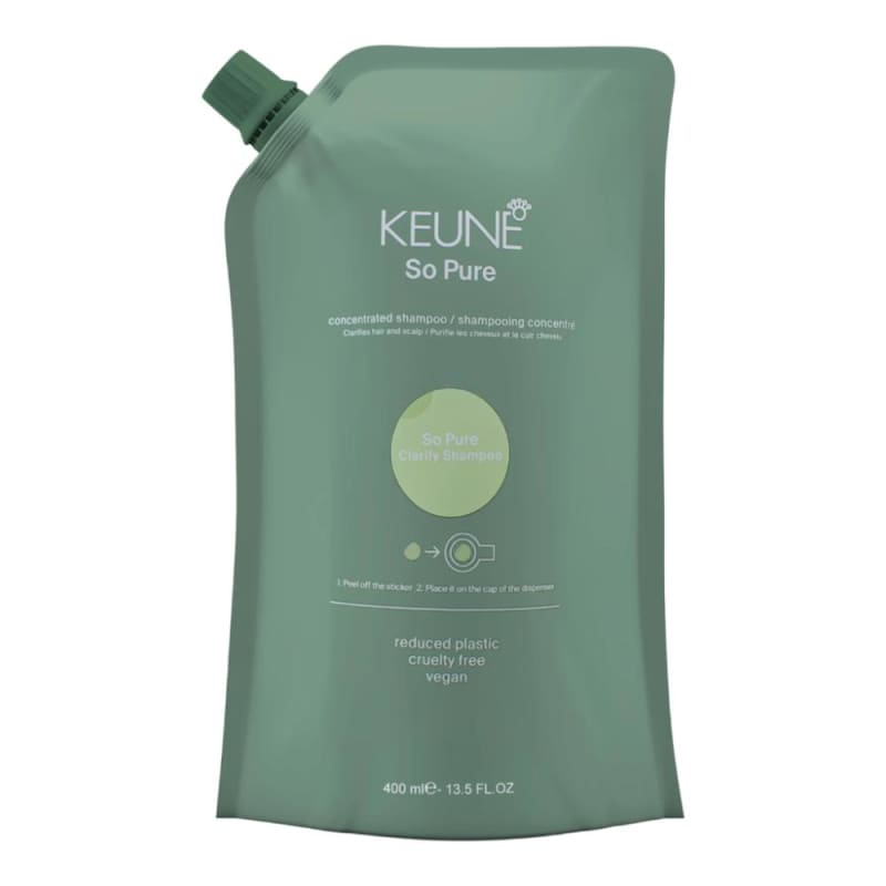 Shampoo So Pure Clarify Keune 400ml + Frasco