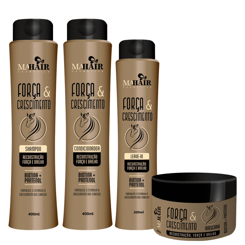 Kit Mahair Força e Crescimento | Beleza na Web