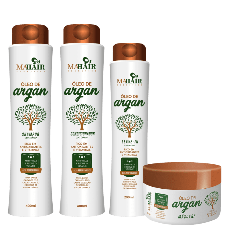 Kit Mahair Óleo de Argan | Beleza na Web