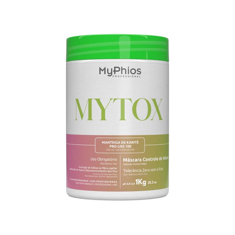Myphios Mytox Redutor De Volume Orgânico Proliss 1 Kg