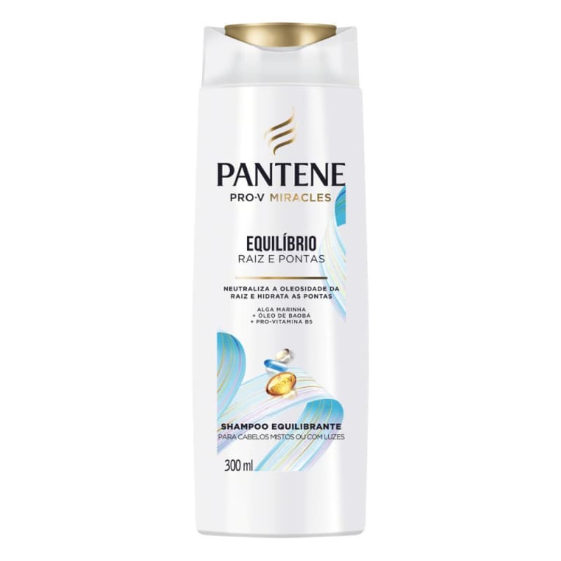 Shampoo Pantene EQ 300ml + Condicionador 250ml + Serum