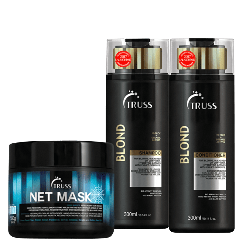 Kit Truss Blond + Net Mask | Beleza na Web