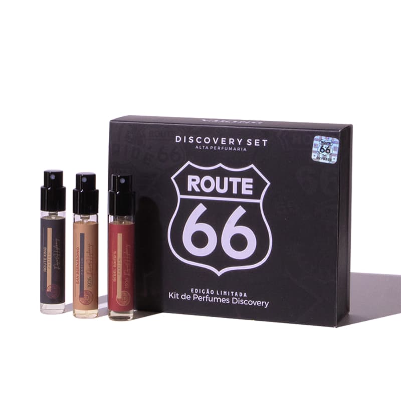 Discovery Set 3 Parfum Route 66 10mL Viking Perfume Masculino