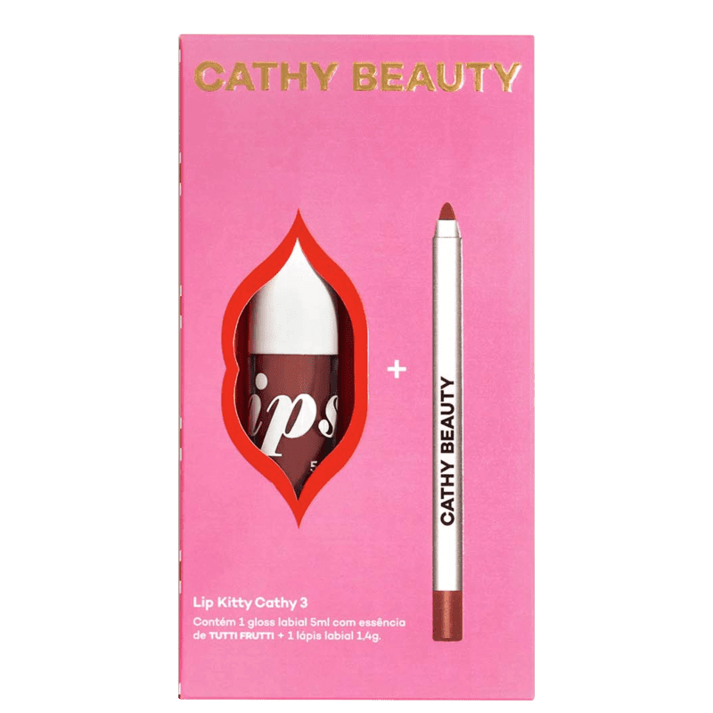 KIT LABIAL LIP KITTY CATHY 3 - SO PRETTY