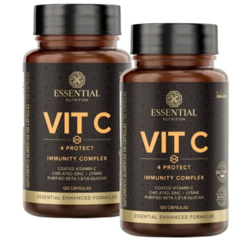 Kit Essential Nutrition VIT C 4 Protect Duo | Beleza na Web