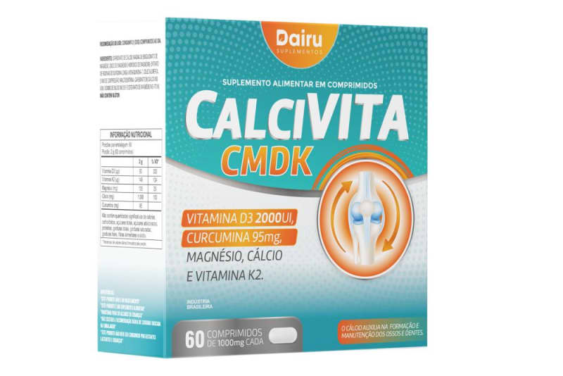 CalciVita CMDK Dairu 60 comprimidos 1000mg
