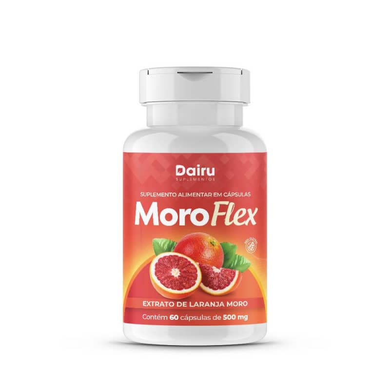 MoroFlex Dairu Laranja 60 Cápsulas