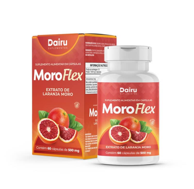 MoroFlex Dairu Laranja 60 Cápsulas