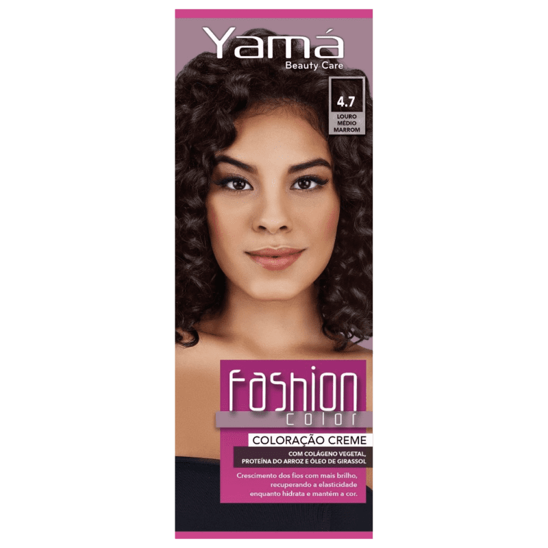 Coloração Yamá Beauty Care Fashion Color 4.7 | Beleza na Web