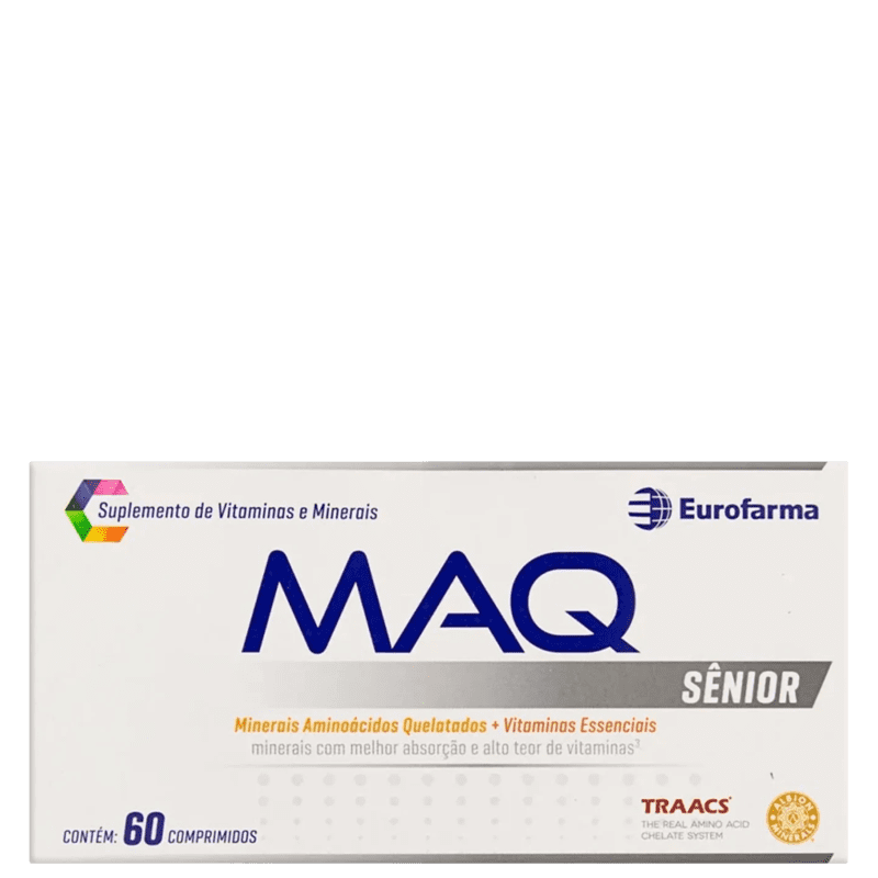 Suplemento Alimentar MAQ Sênior 60 Comprimidos