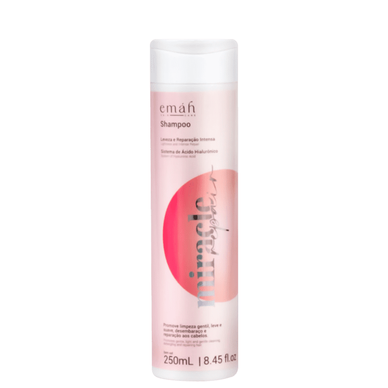 Shampoo Emáh Hair Care Miracle Repair | Beleza na Web