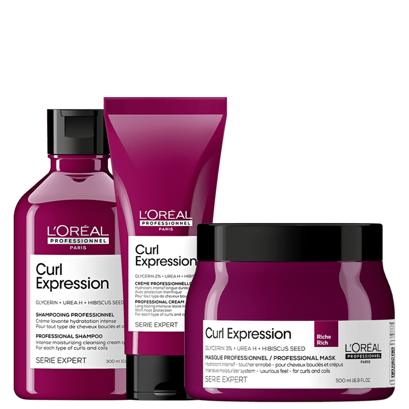 LOreal Professionnel Curl Expression Shampoo CREAM 300ml Creme Capilar ...