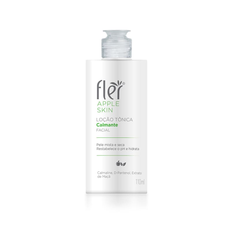 Loção Tônica Calmante Flér Apple Skin | Beleza na Web