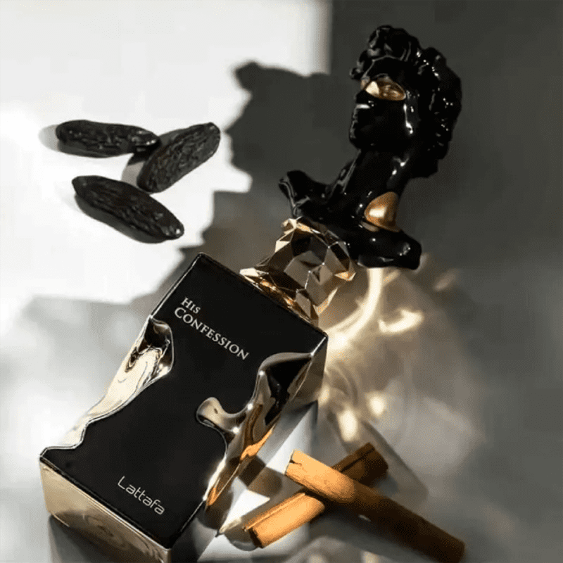 His Confession Lattafa Eau de Parfum Perfume Masculino 100ml | Beleza ...