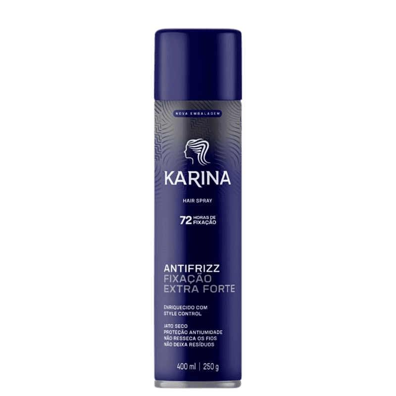 Spray Fixador Karina Controle e Volume Extra Forte | Beleza na Web