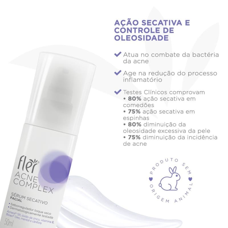 Kit Flér Dermocosméticos Acne Complex (2 Produtos)