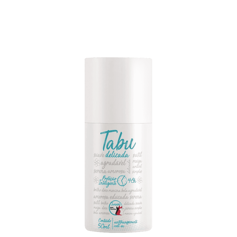 Desodorante Antitranspirante Roll-On Tabu Delicada | Beleza na Web