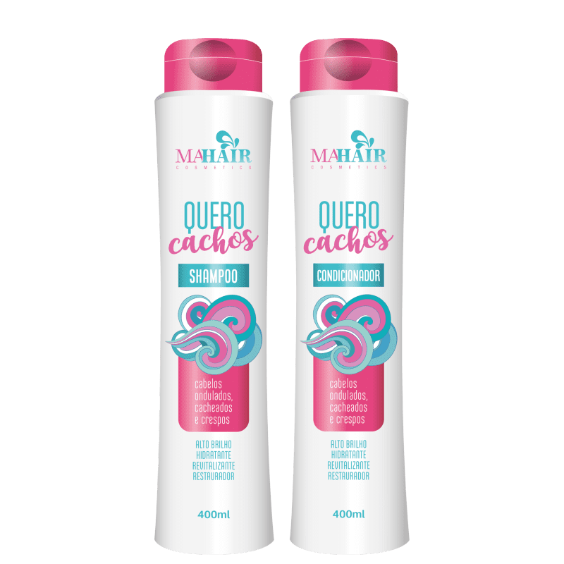 Kit Mahair Quero Cachos | Beleza na Web