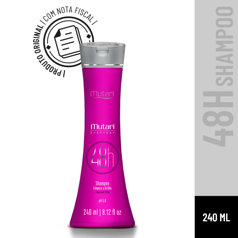 Shampoo Mutari 48h | Beleza na Web