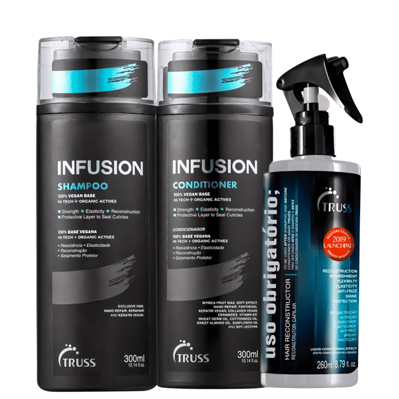 Kit Truss Infusion Antifrizz Cabelos Secos | Beleza na Web