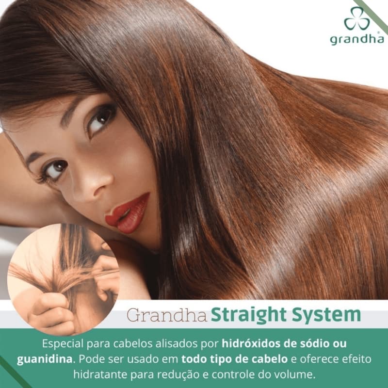 Kit Grandha Straight Home Care Trio | Beleza na Web